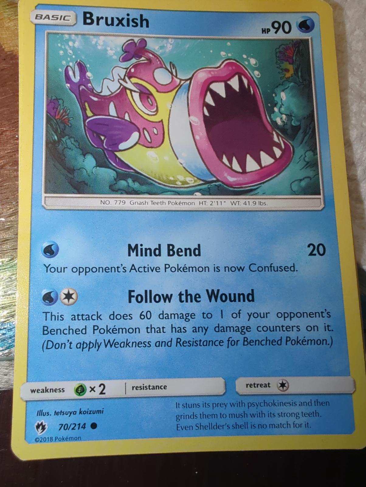 Bruxish | Ungraded | Pokemon Lost Thunder