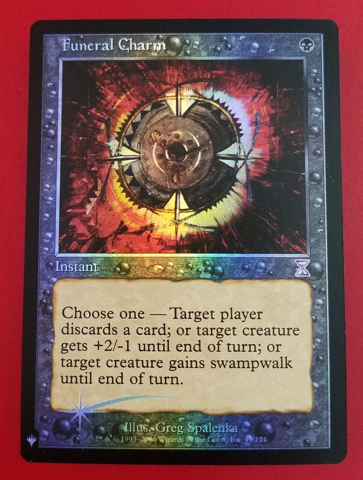 Funeral Charm [Foil] Prices | Magic Time Spiral Timeshifted | Magic Cards