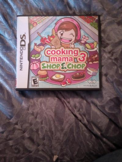 Cooking Mama 3: Shop & Chop | Box and Manual only | Nintendo DS