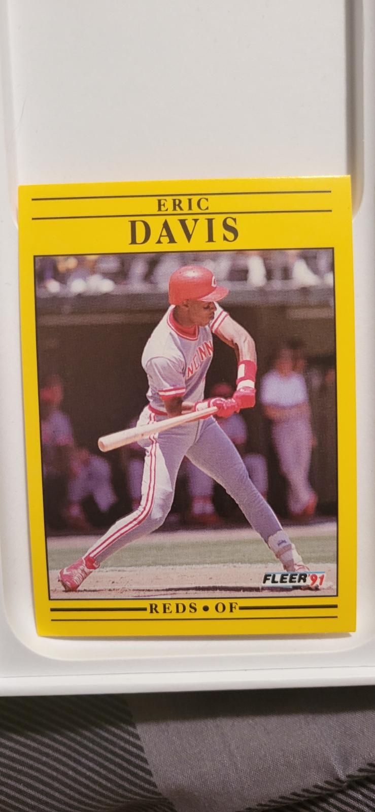 Eric Davis | Ungraded | 1991 Fleer