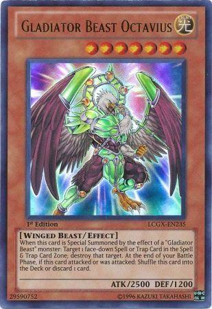 Gladiator Beast Octavius [1st Edition] LCGX-EN235 Prices | YuGiOh ...