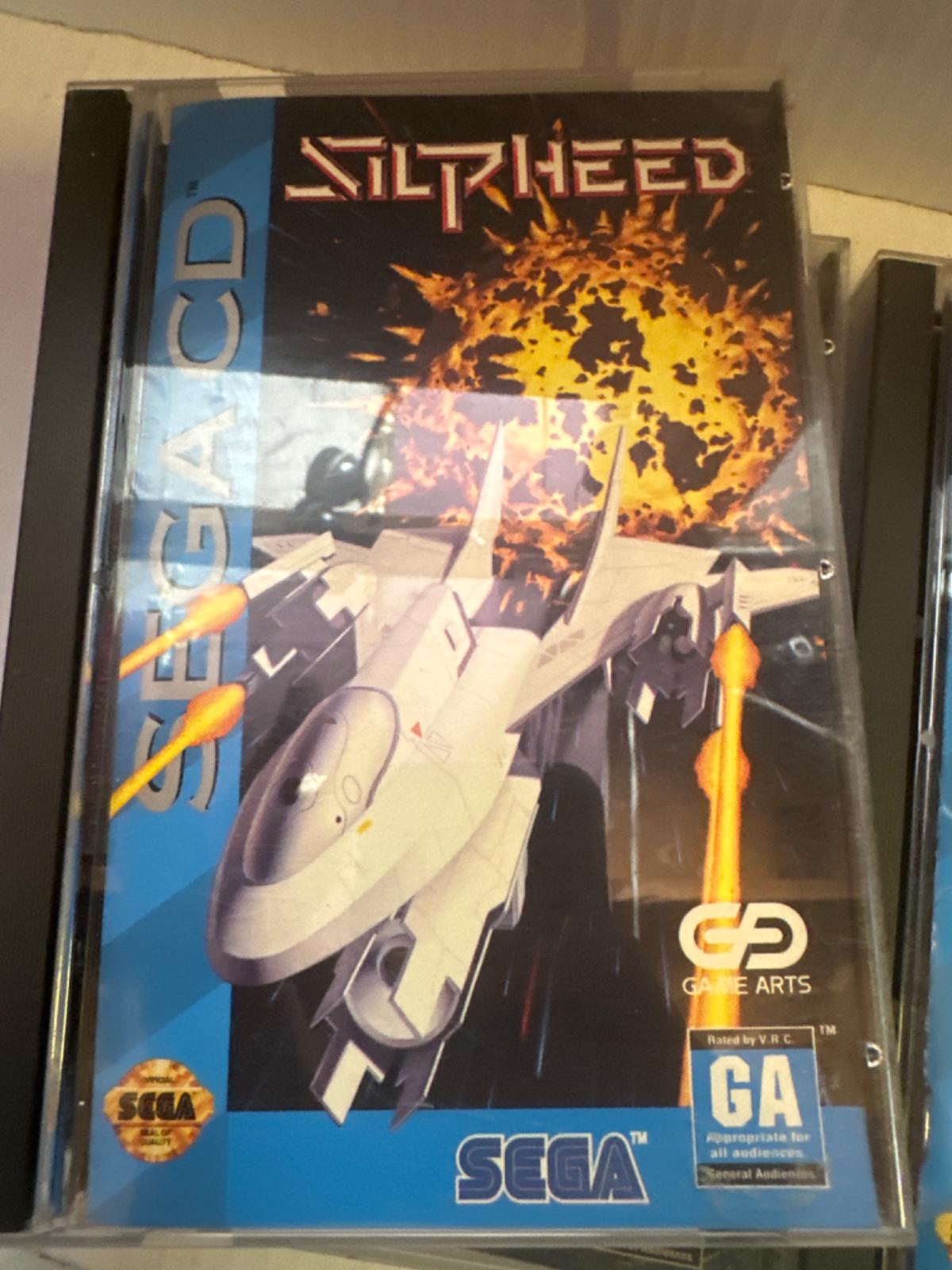 Silpheed | Item, Box, and Manual | Sega CD