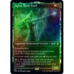 Nylea, Keen-Eyed [Showcase Foil] Prices | Magic Theros Beyond Death ...