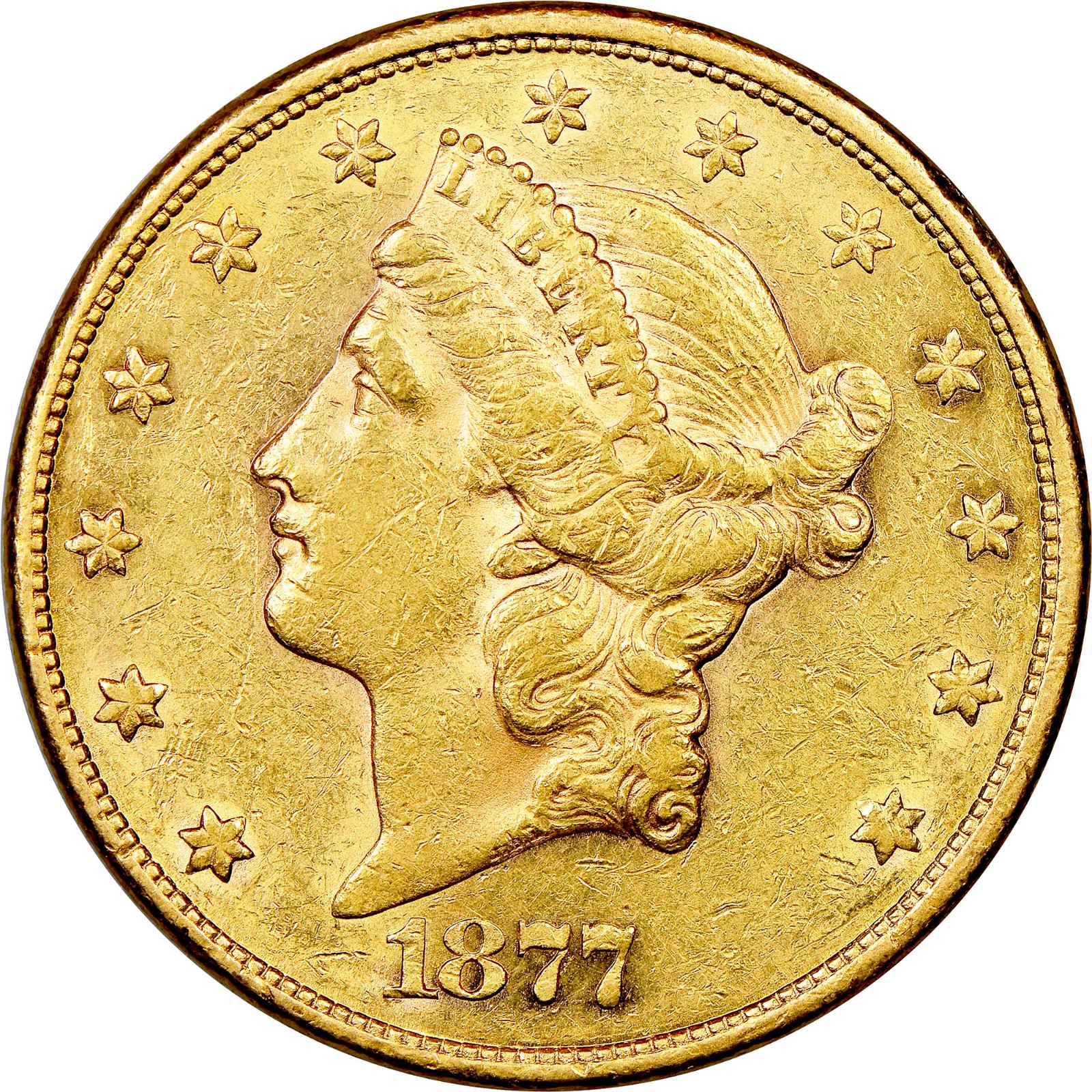 1877 Liberty Head Gold Double Eagle Prices | Ungraded, NGC, PCGS Values