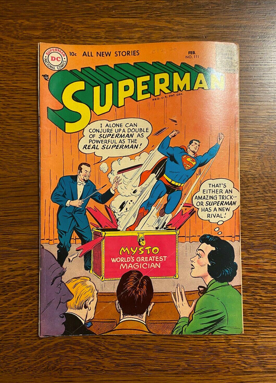 Superman #111 (1957) Prices | Superman Series