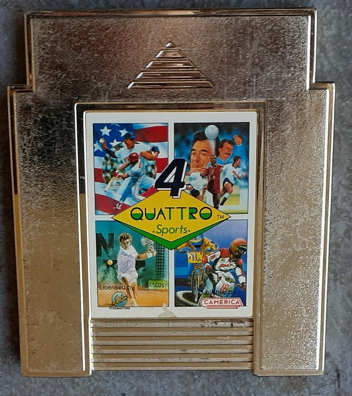 Quattro Sports | Item only | NES