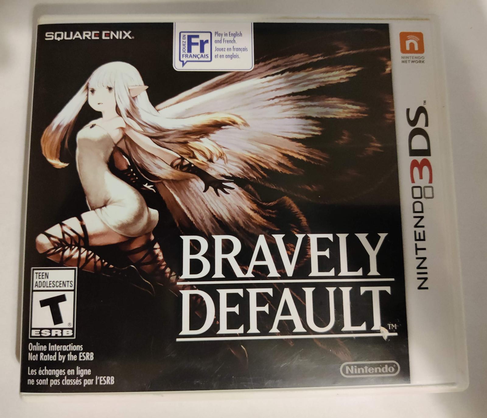 Bravely Default | Item, Box, and Manual | Nintendo 3DS