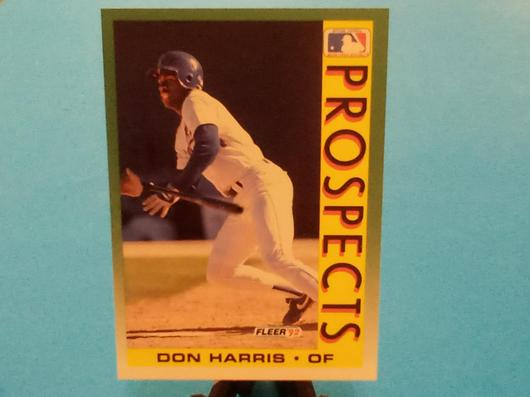 Don Harris | Ungraded | 1992 Fleer