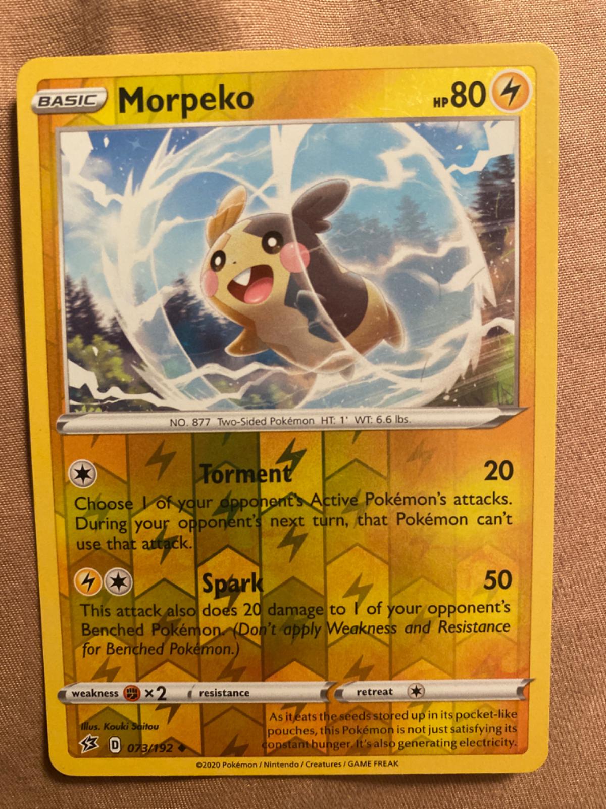 Morpeko [Reverse Holo] | Ungraded | Pokemon Rebel Clash
