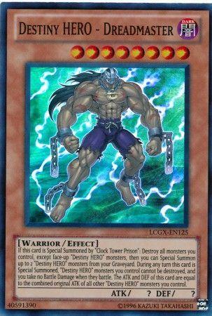 Destiny HERO - Dreadmaster LCGX-EN125 Prices | YuGiOh Legendary ...