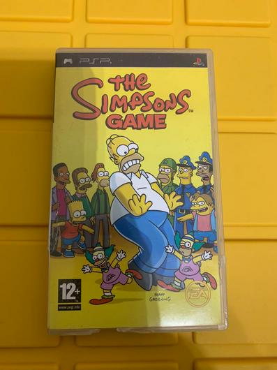 The Simpsons Game | Item and Box only | PSP