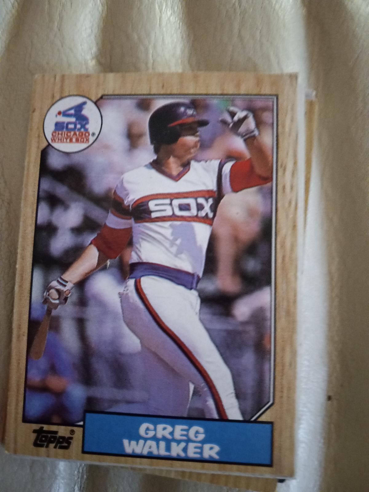 Greg Walker | Ungraded | 1987 Topps