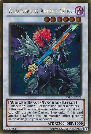 Blackwing Armed Wing PGLD-EN078 Prices | YuGiOh Premium Gold | YuGiOh Cards