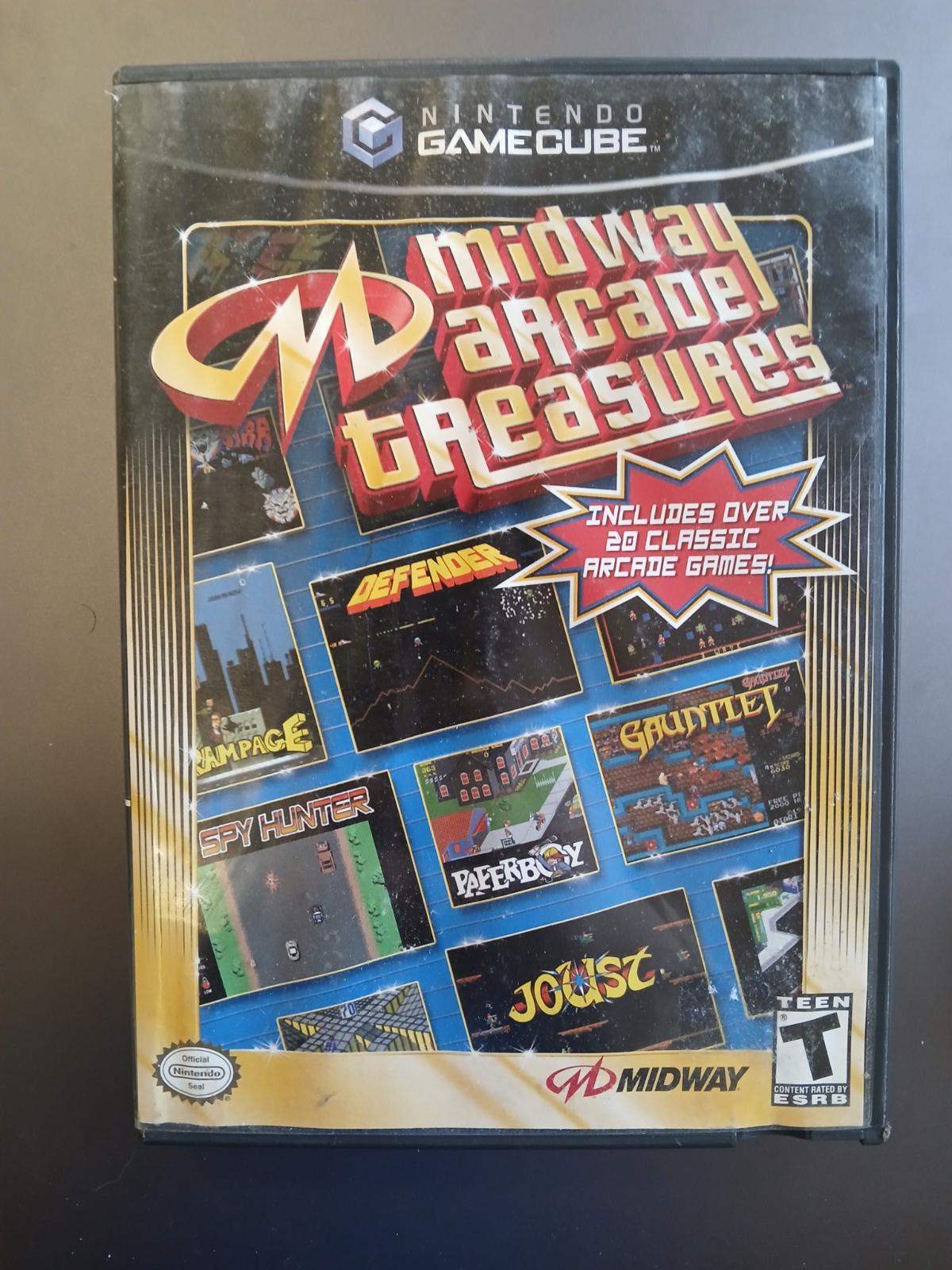 Midway Arcade Treasures | Item, Box, and Manual | Gamecube