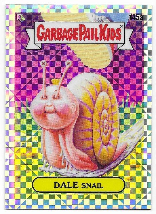 DALE SNAIL [XFractor] #145a Prices | 2021 Garbage Pail Kids Chrome ...