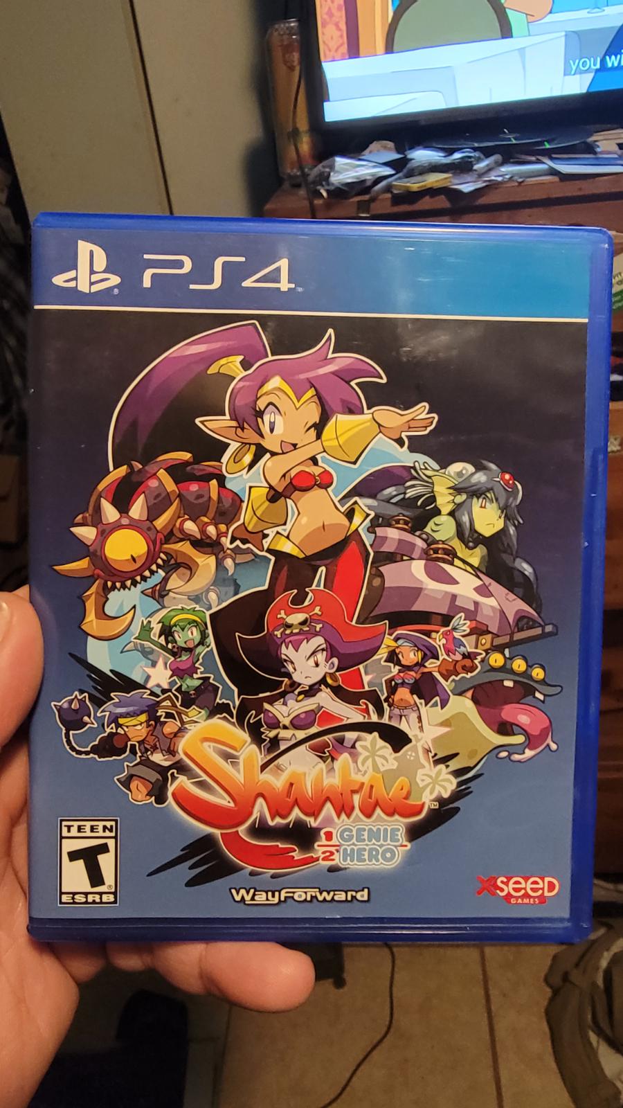 Shantae Half-Genie Hero | Item, Box, and Manual | Playstation 4