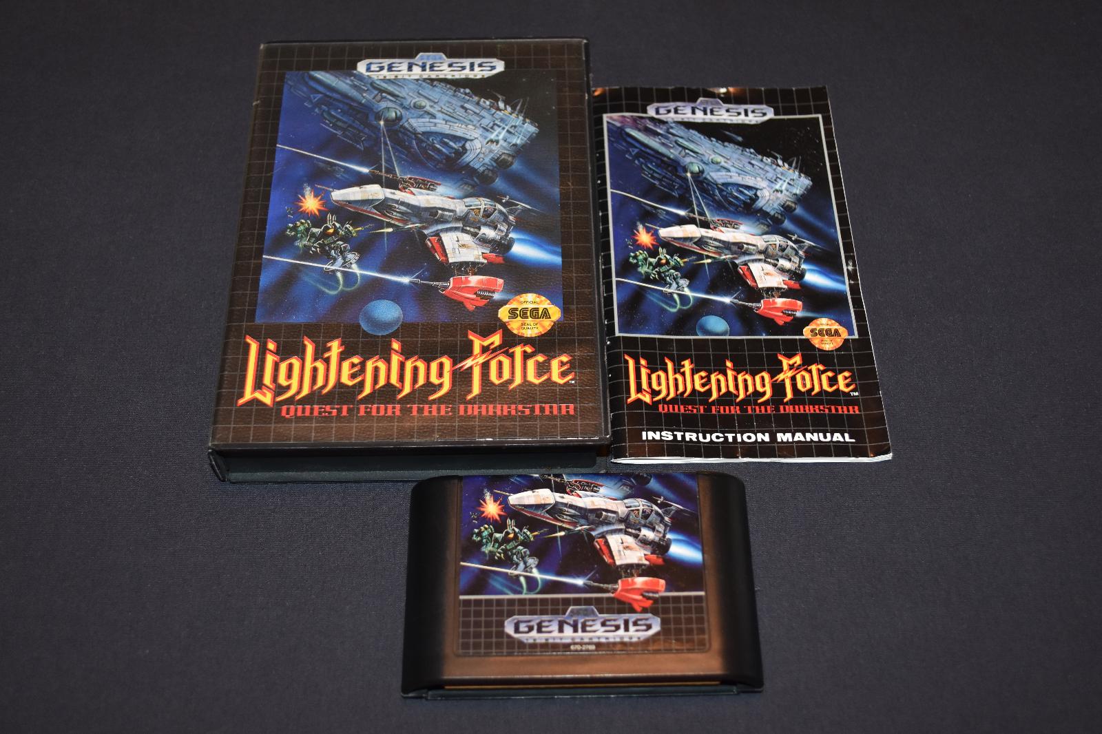 Lightening Force Quest for the Darkstar | Item, Box, and Manual | Sega ...