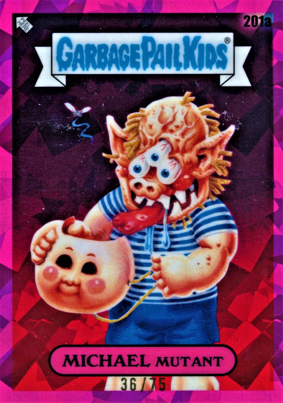 MICHAEL Mutant [Fuchsia] #201a Prices | Garbage Pail Kids 2022 Sapphire ...