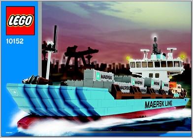 Maersk Line Container Ship [2006] #10152 LEGO Set Prices | New, Boxed ...