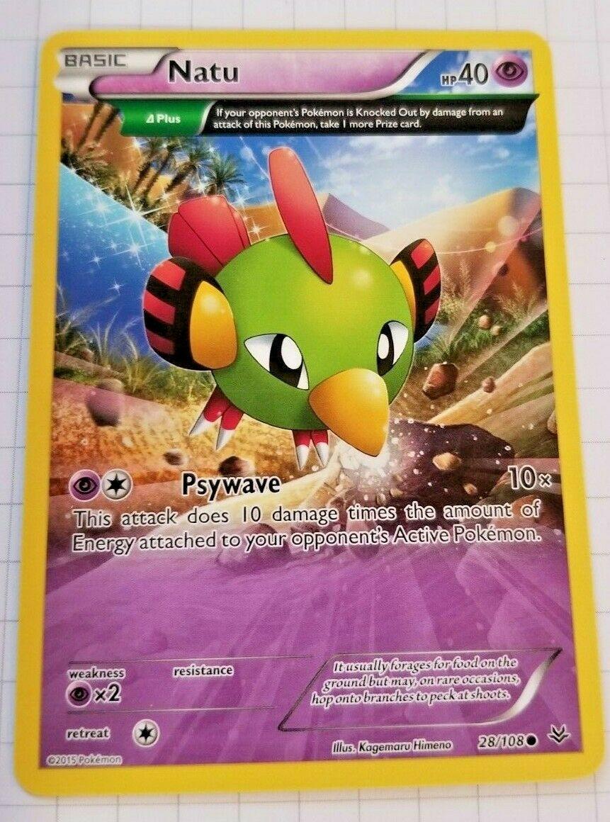 Natu #28 Prices | Pokemon Roaring Skies | Pokemon Cards