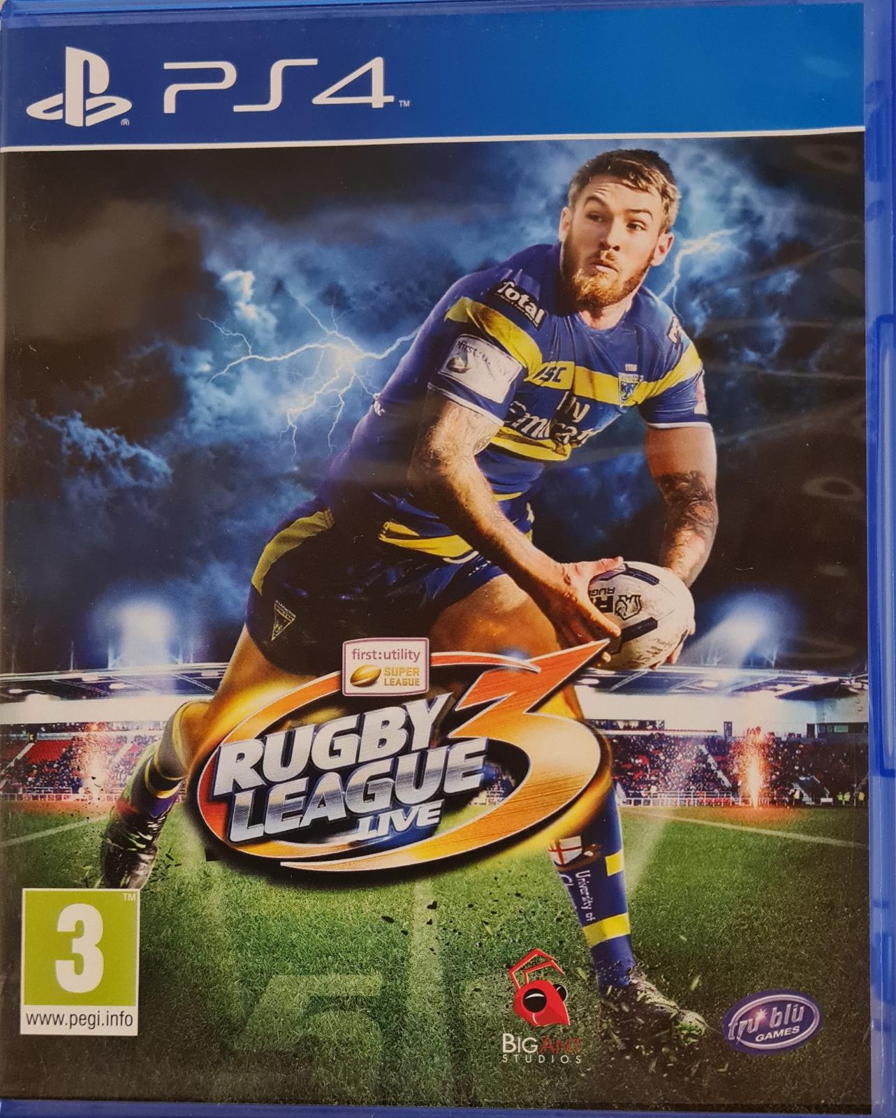 Rugby League Live 3 Prices PAL Playstation 4 | Compare Loose, CIB & New ...