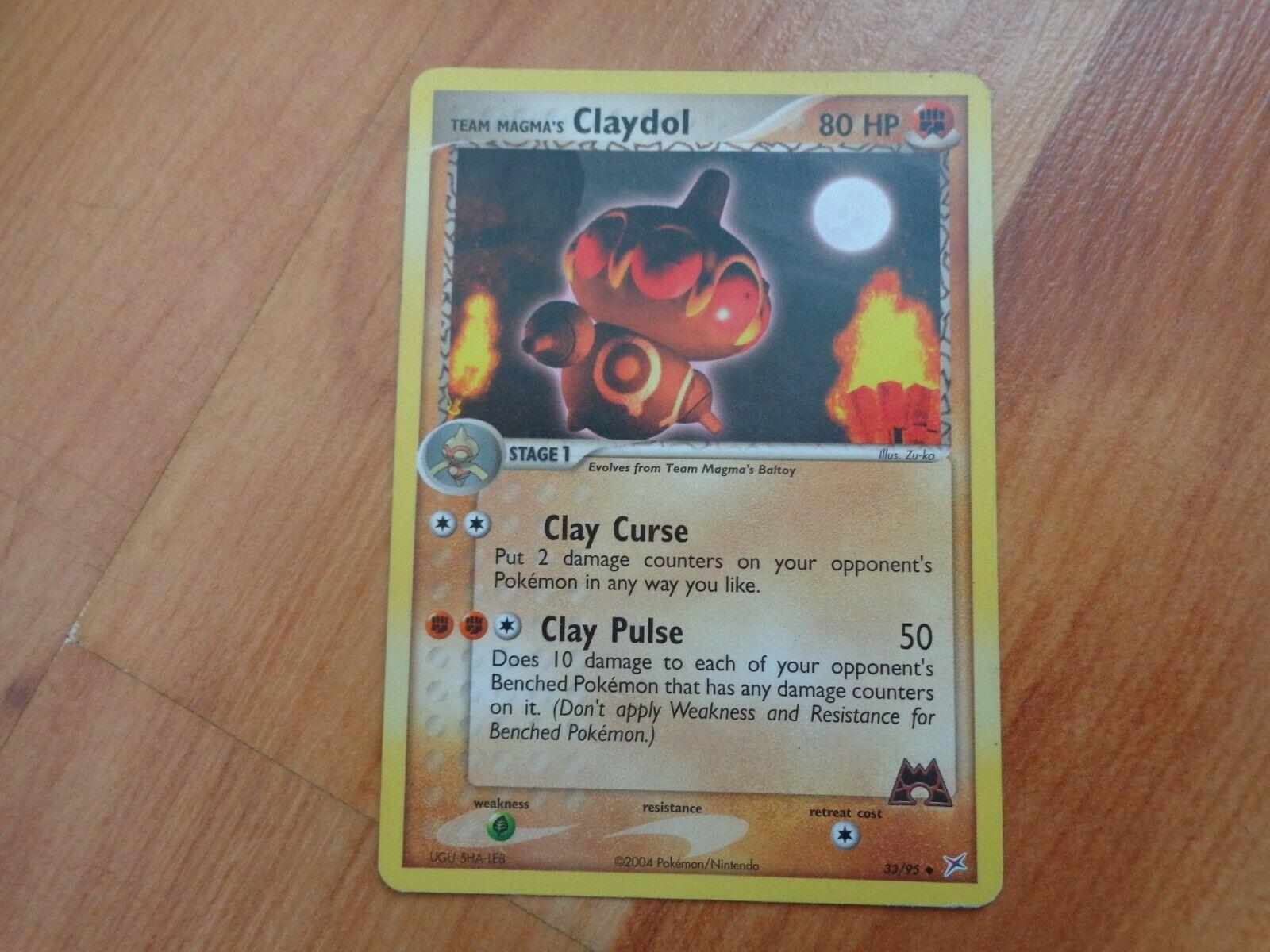 Claydol #33 Prices | Pokemon Team Magma & Team Aqua | Pokemon Cards