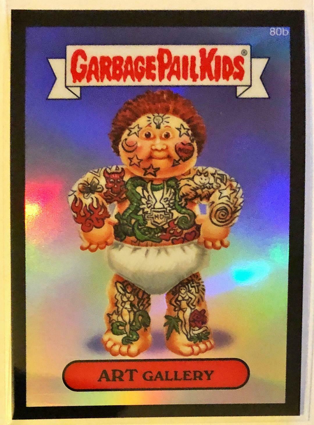 ART Gallery [Refractor] #80b Prices | 2014 Garbage Pail Kids Chrome ...