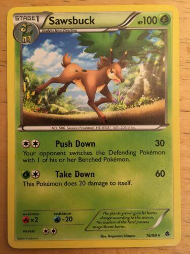 Sawsbuck #16 Prices | Pokemon Emerging Powers | Pokemon Cards