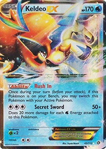Keldeo EX #45 Prices | Pokemon Legendary Treasures | Pokemon Cards