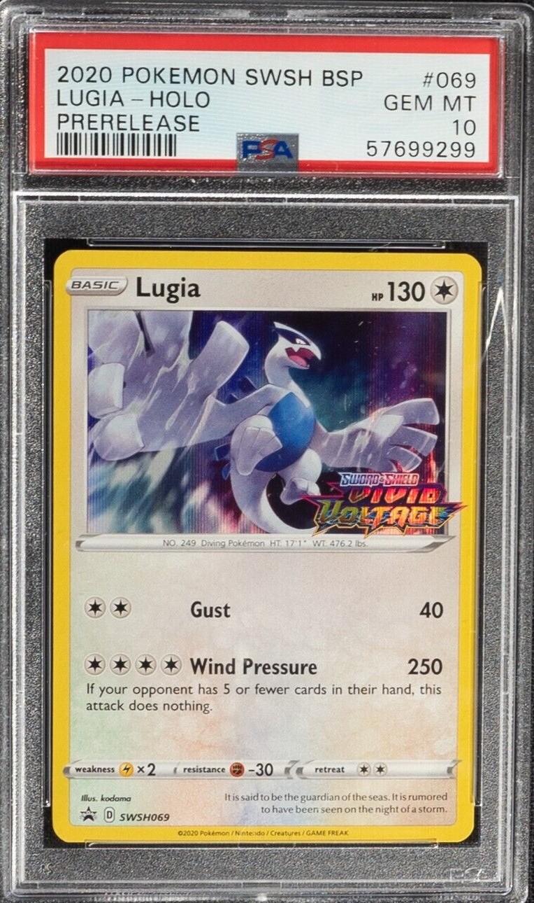 Lugia [Prerelease] #SWSH069 Prices | Pokemon Promo | Pokemon Cards