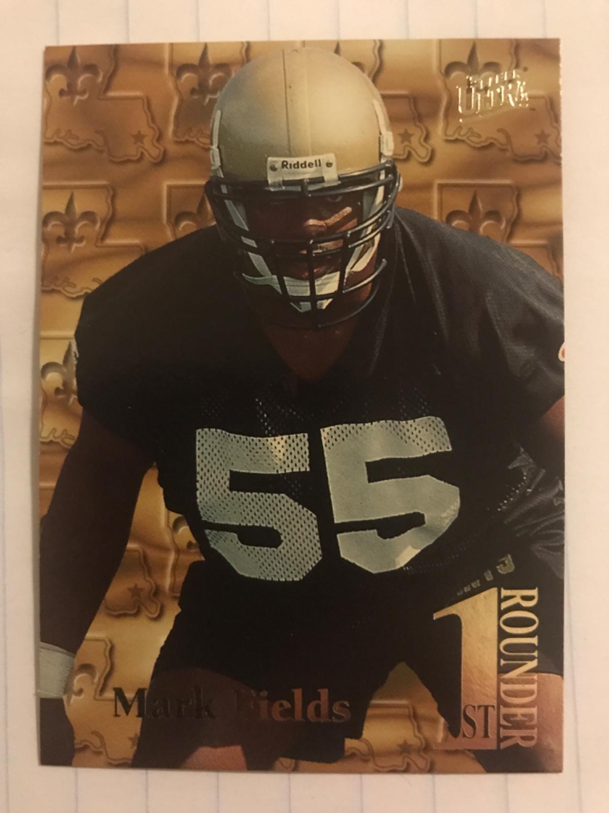 Mark Fields #9 of 20 Prices | 1995 Ultra First Rounders | Football Cards