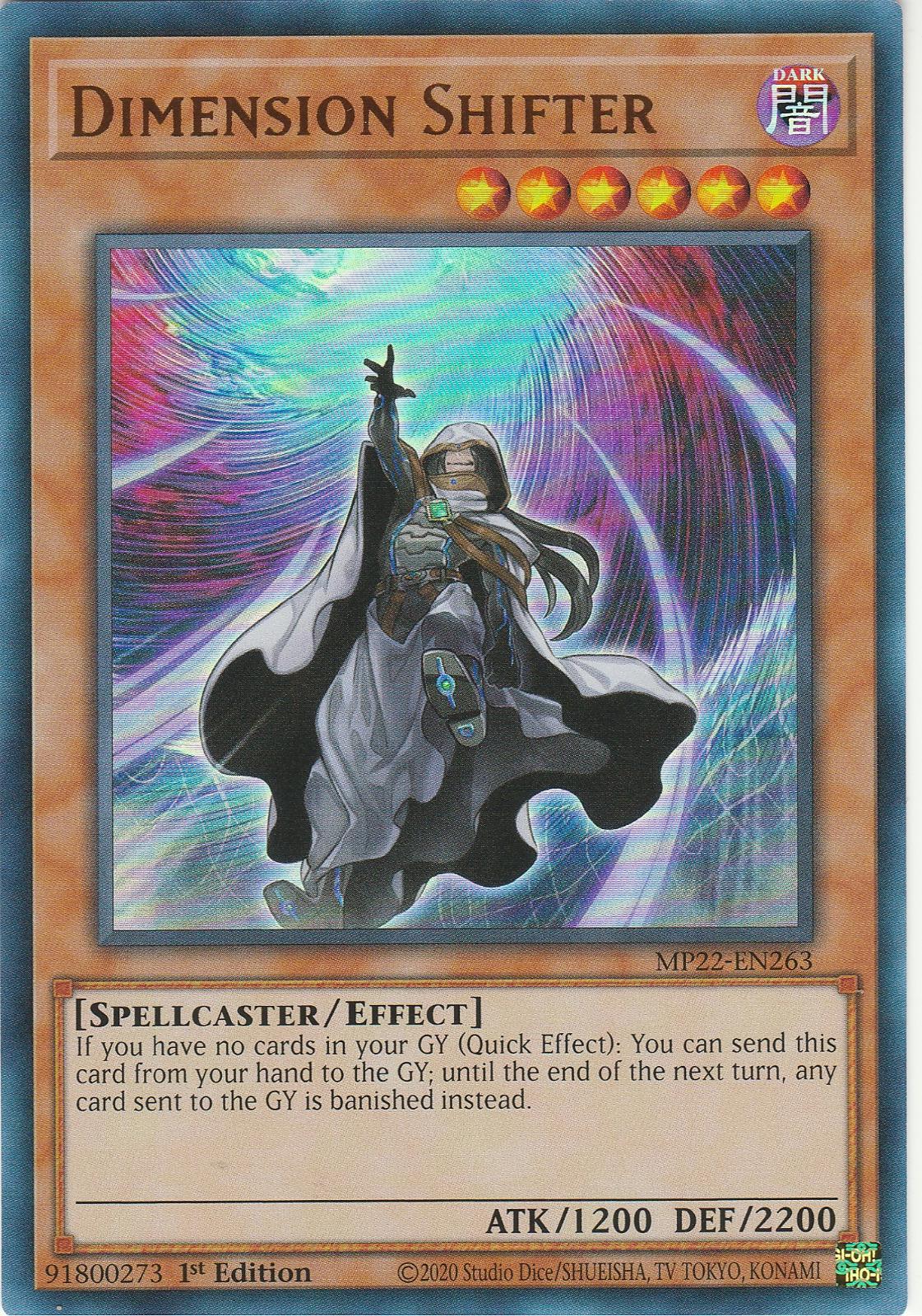 Dimension Shifter | Ungraded | YuGiOh 2022 Tin of the Pharaoh's Gods Mega Pack