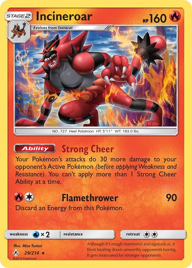 Incineroar #29 Prices | Pokemon Unbroken Bonds | Pokemon Cards