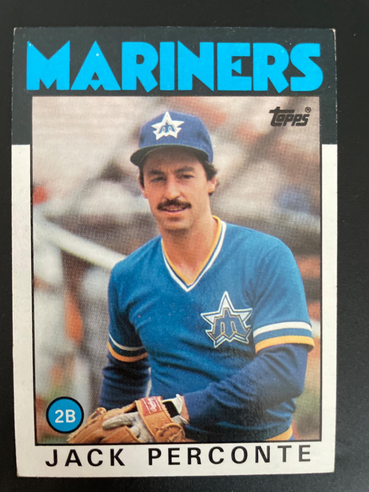 Jack Perconte | Ungraded | 1986 Topps