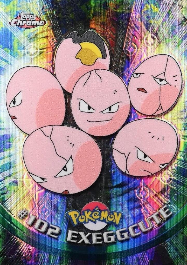 Exeggcute [Spectra] #102 Prices | Pokemon 2000 Topps Chrome | Pokemon Cards