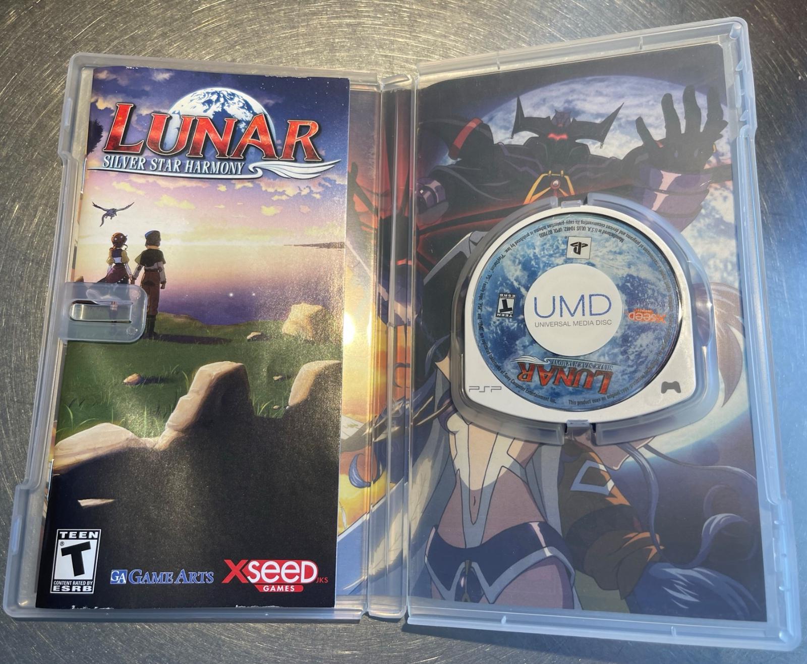 Lunar: Silver Star Harmony | Item, Box, and Manual | PSP
