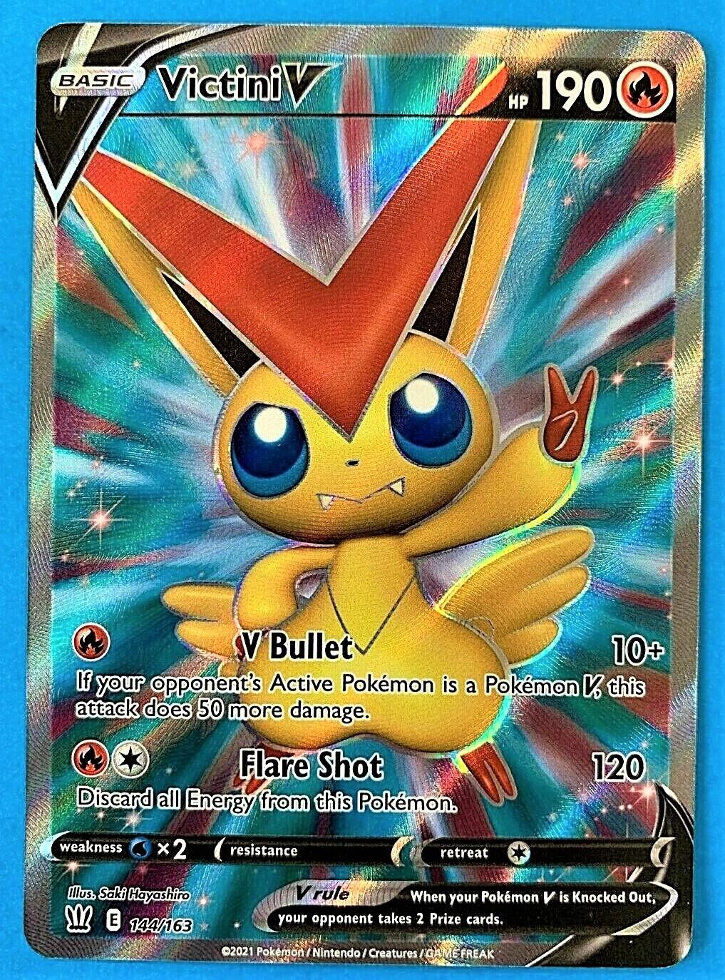 Victini V #144 Prices | Pokemon Battle Styles | Pokemon Cards