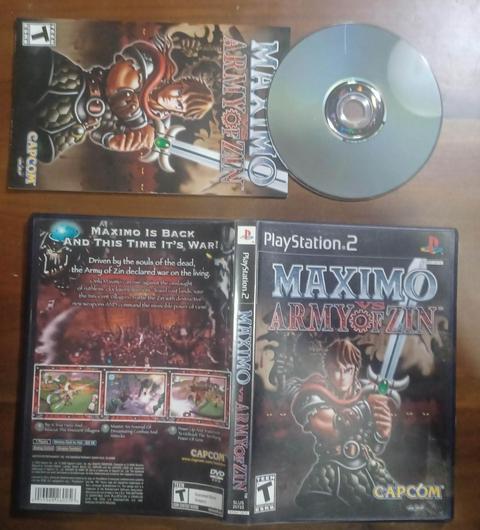Maximo vs Army of Zin | Item, Box, and Manual | Playstation 2
