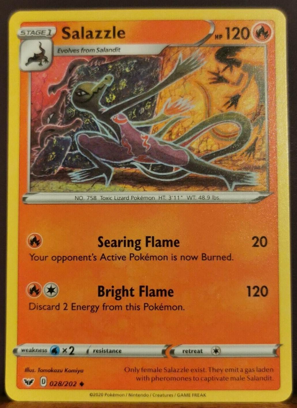 Salazzle #28 Prices | Pokemon Sword & Shield | Pokemon Cards