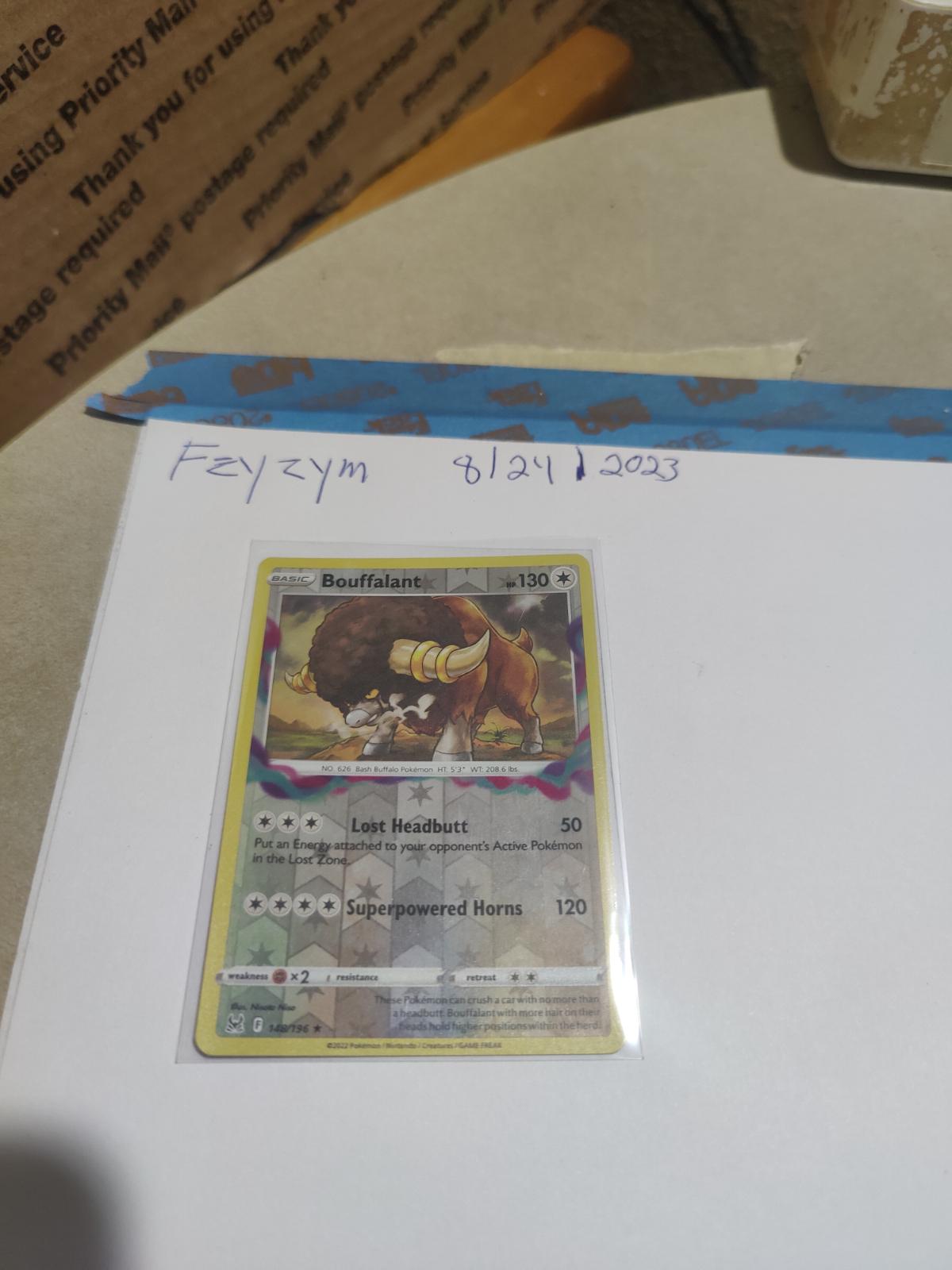 Bouffalant [Reverse Holo] | Ungraded | Pokemon Lost Origin