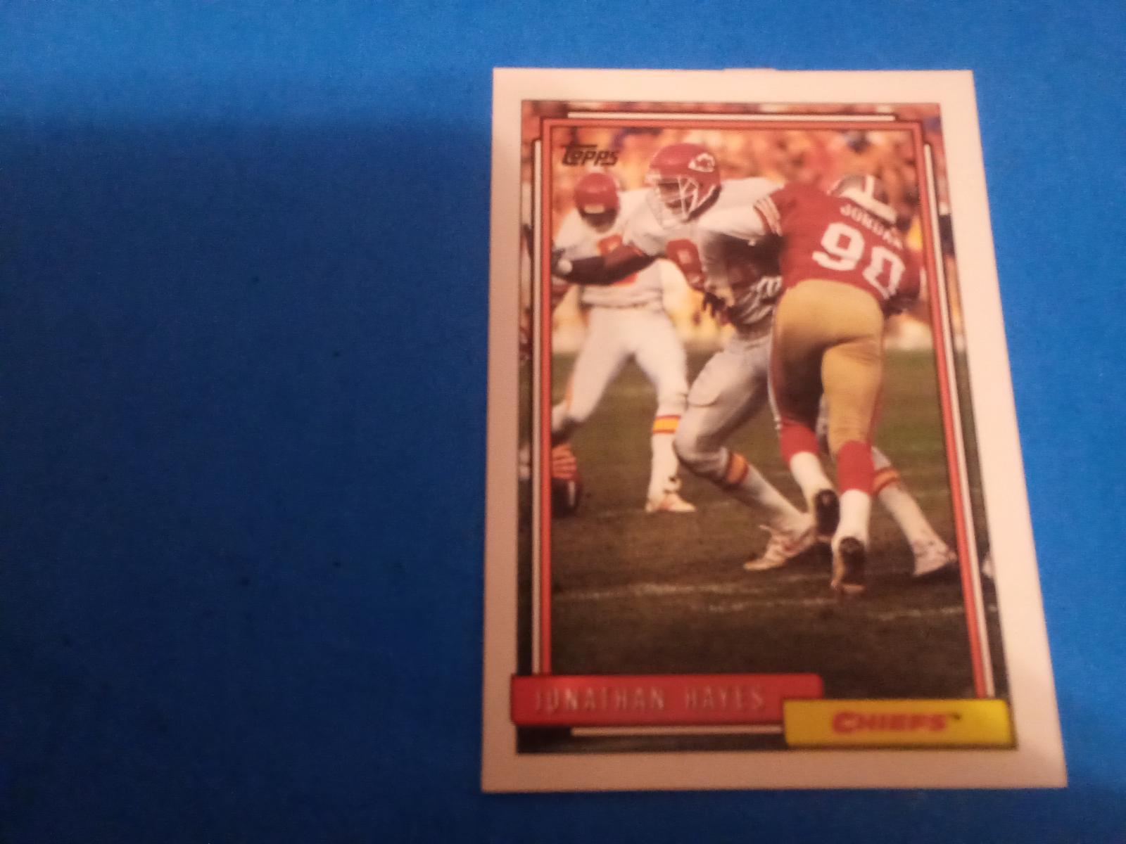 Jonathan Hayes | Ungraded | 1992 Topps
