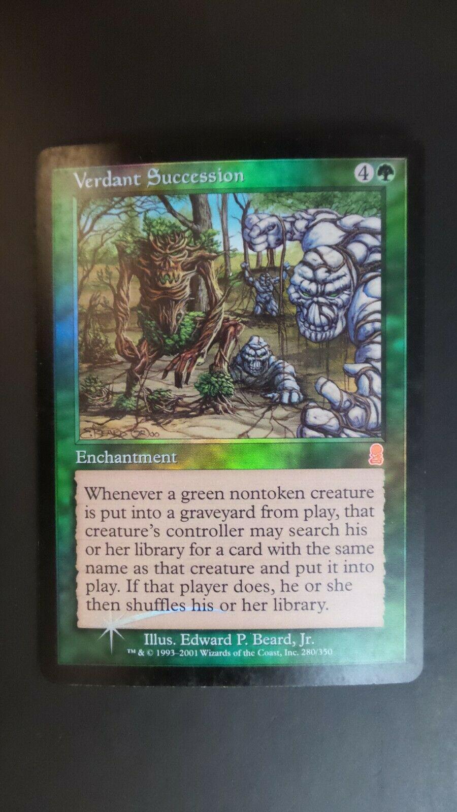 Verdant Succession [Foil] Prices | Magic Odyssey | Magic Cards