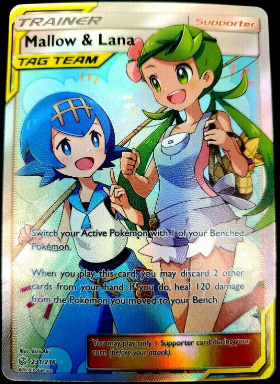 Mallow & Lana #231 Prices | Pokemon Cosmic Eclipse | Pokemon Cards