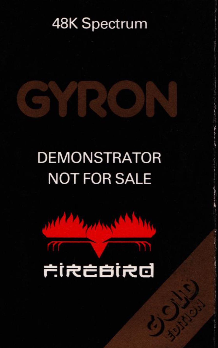 Gyron Demonstrator Prices ZX Spectrum | Compare Loose, CIB & New Prices