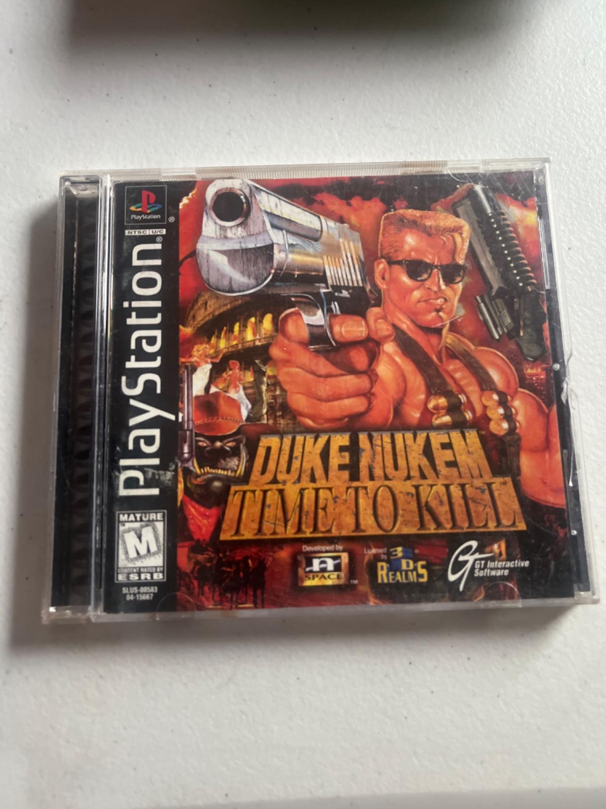 Duke Nukem Time to Kill | Item, Box, and Manual | Playstation
