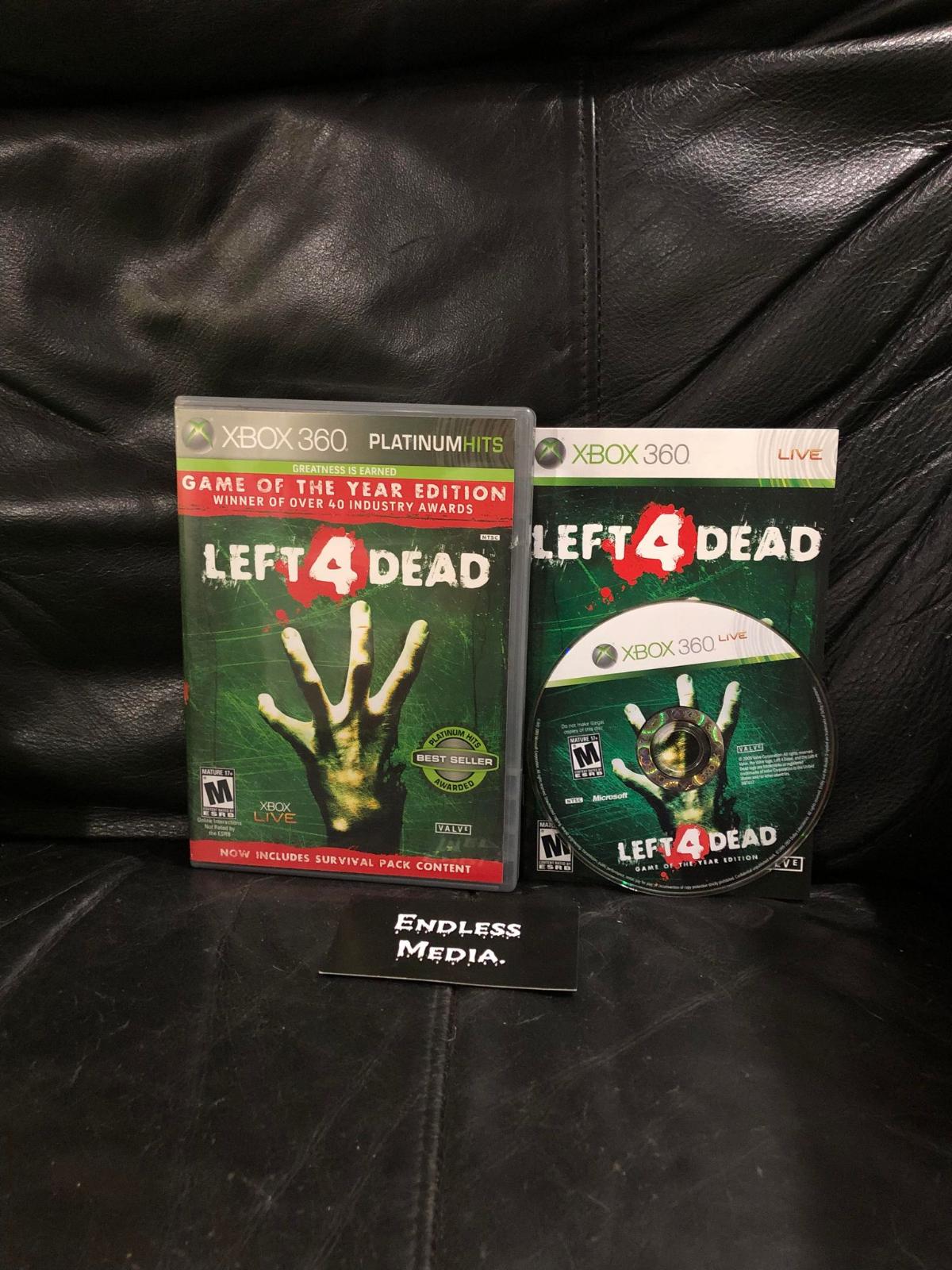 Left 4 Dead [Game of the Year Platinum Hits] | Item, Box, and Manual ...
