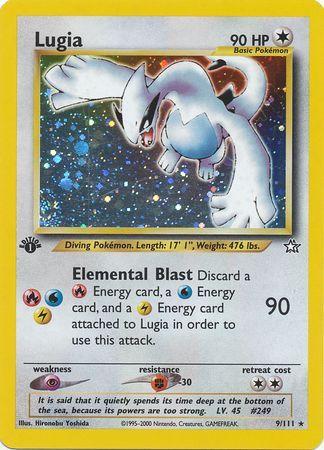 Lugia [1st Edition] #9 Prices | Pokemon Neo Genesis | Pokemon Cards