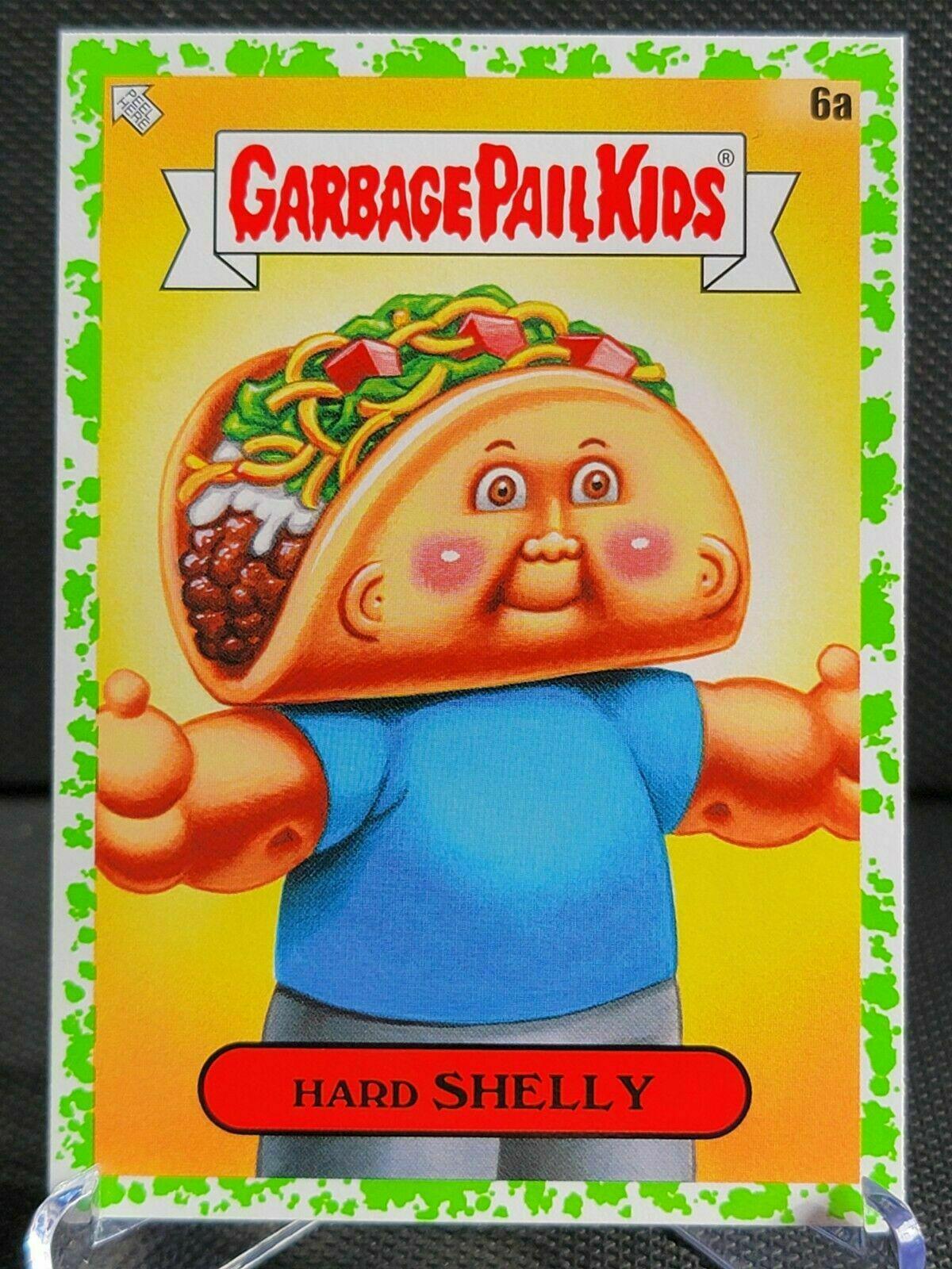 Hard SHELLY [Green] #6a Prices | Garbage Pail Kids Food Fight | Garbage ...
