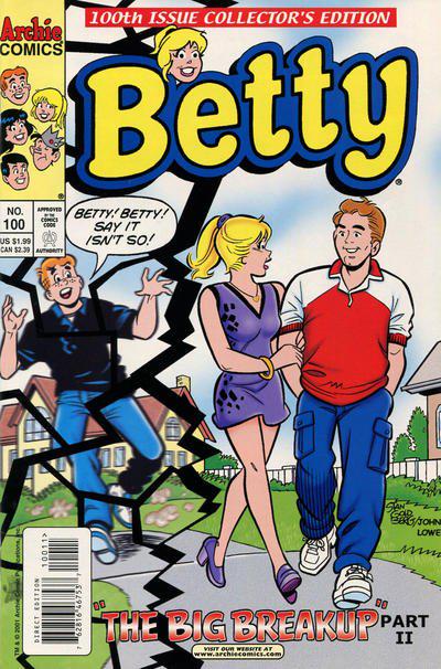 Betty #100 (2001) Prices | Betty Series