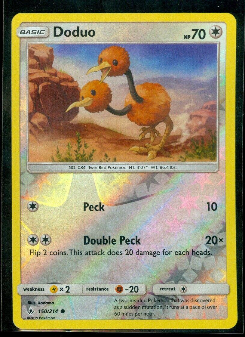 Doduo [Reverse Holo] #150 Prices | Pokemon Unbroken Bonds | Pokemon Cards